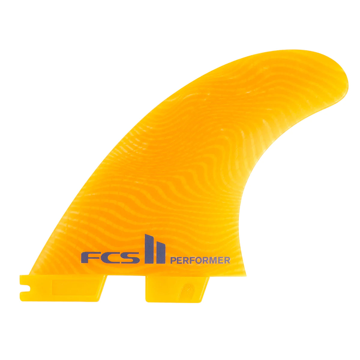 FCS2 Performer Fins Neo Glass Thruster Set (Mango) | Boards In The Bay