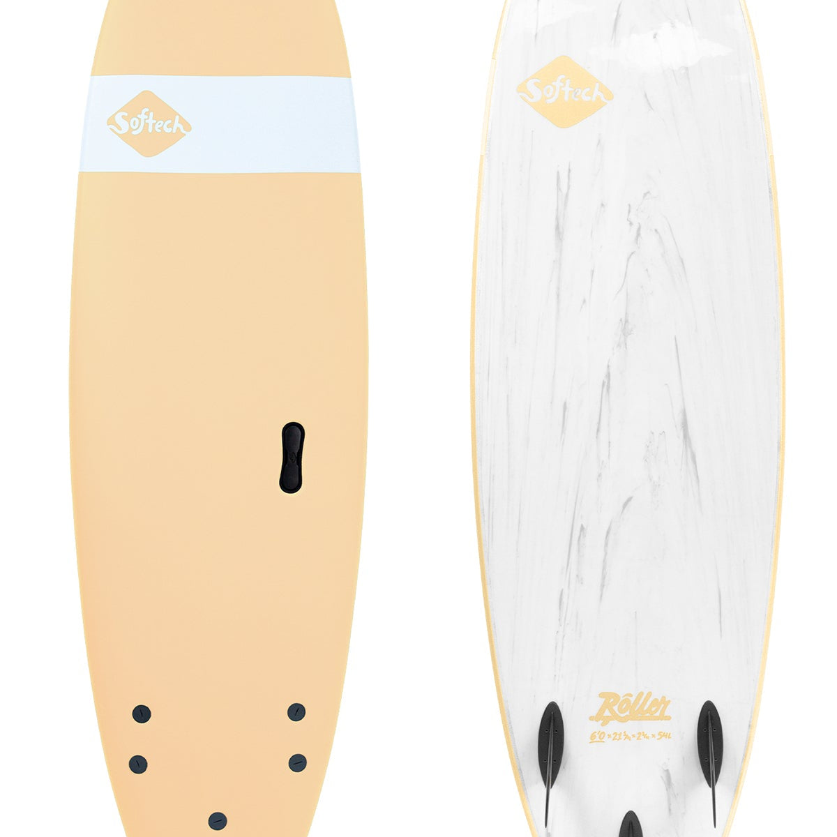 Softech Soft Top Surfboards - Roller 7'6 Clay | Boards In They Bay – Boards In The Bay
