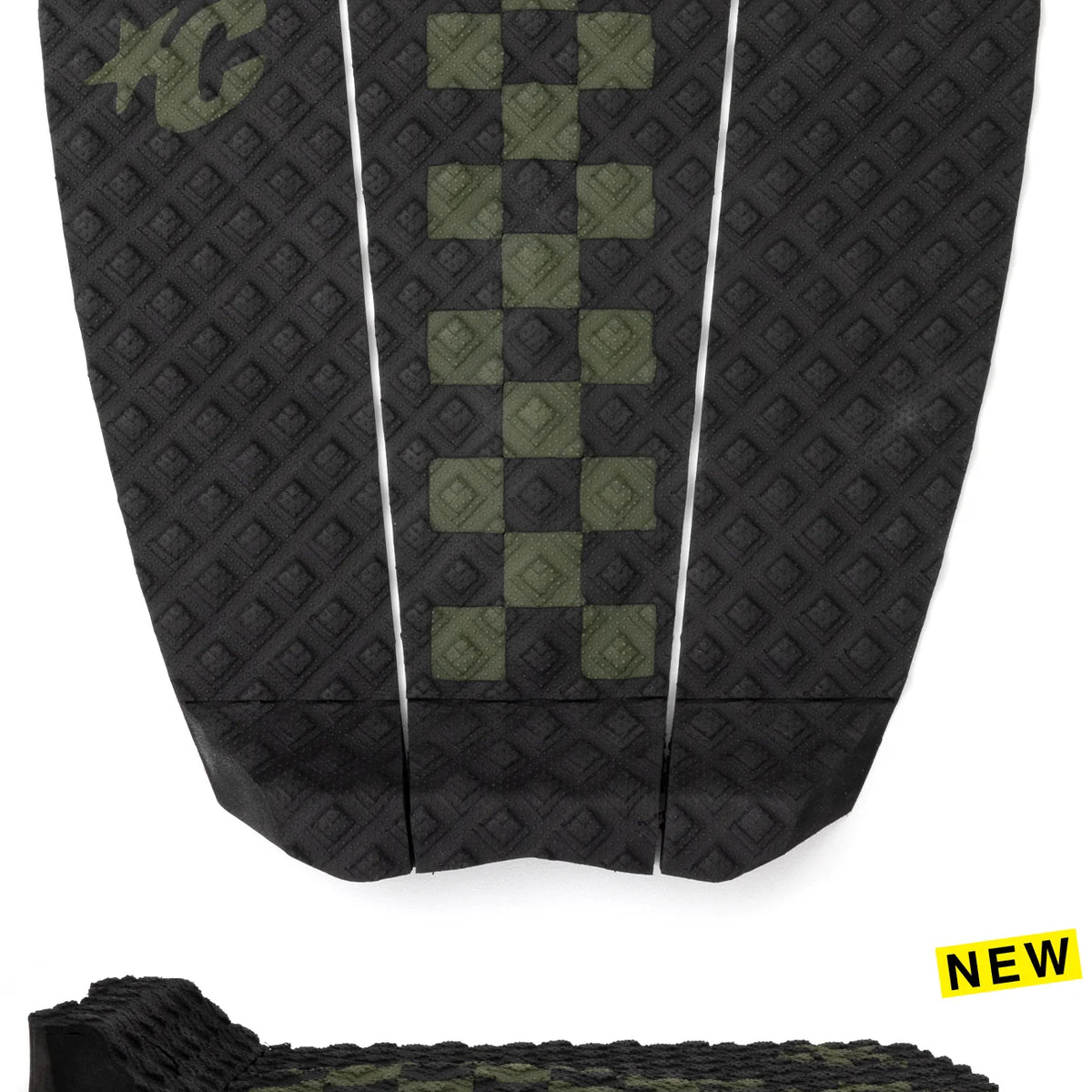 Creatures Jack Freestone Deck Grip (Black Dark Olive Chex) – Boards In The Bay