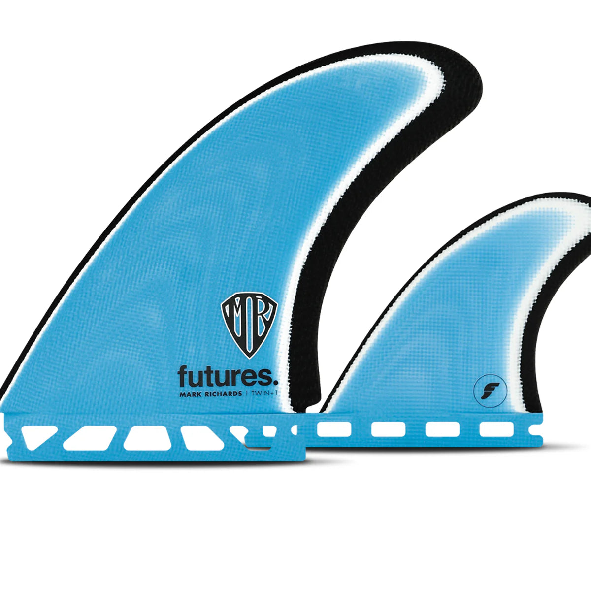 Futures Mark Richards MR Twin + Trailer Fins | Boards In The Bay