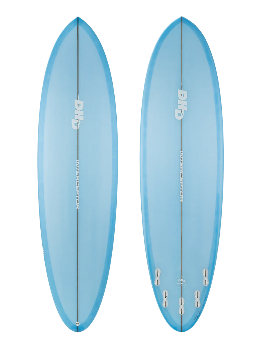 DHD Interceptor Mid Length Surfboard | Boards In The Bay